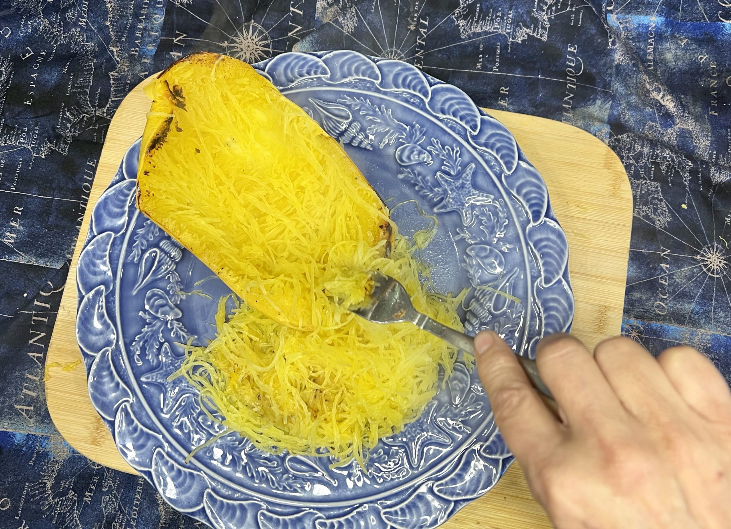 Roasted Spaghetti Squash - Gari's Galley