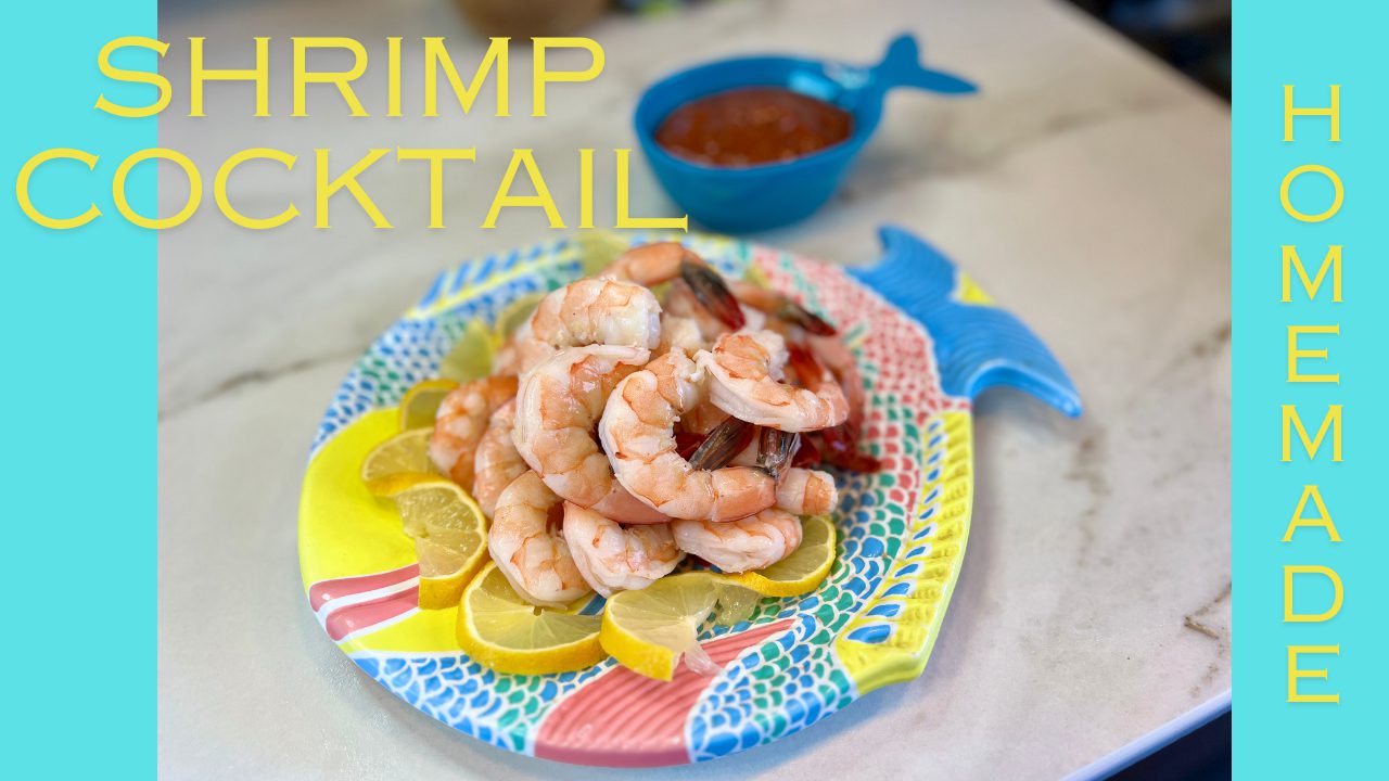Homemade Shrimp Cocktail - Gari's Galley