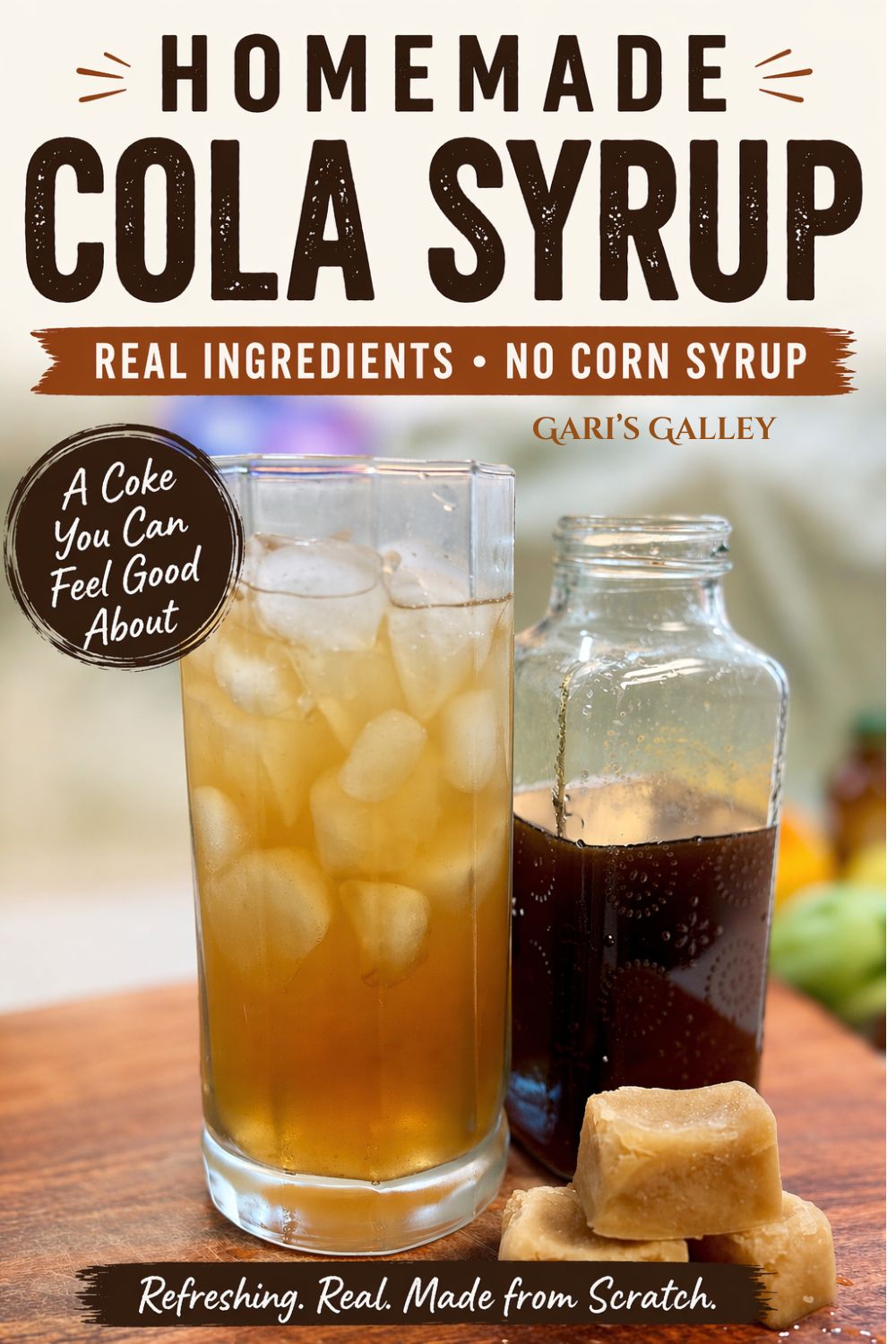 Homemade Cola Syrup (Better Than Store-Bought, Real Ingredients Only ...